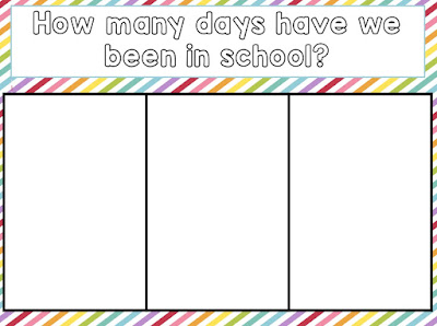 How Many Days Have We Been In School? Using 10 frames. - Kindergarten ...